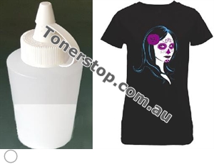 Opaque WHITE Compatible Toner Refill (includes white toner chip) suits ...